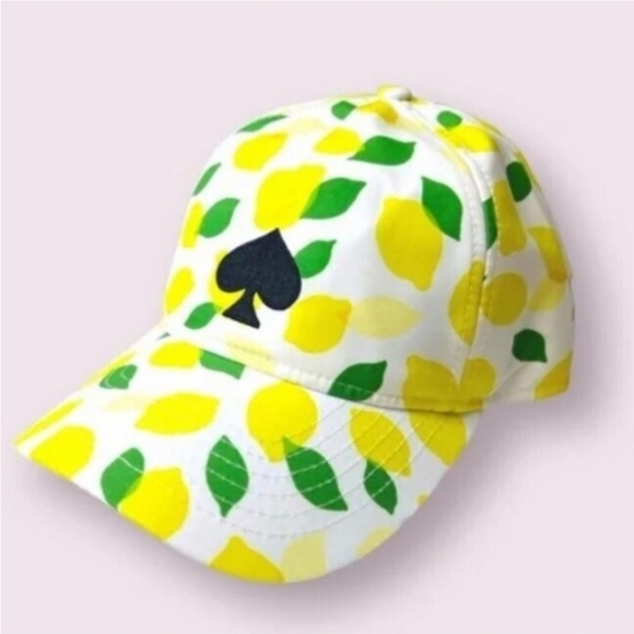 kate spade | Accessories | Kate Spade Lemon Baseball Cap | Poshmark